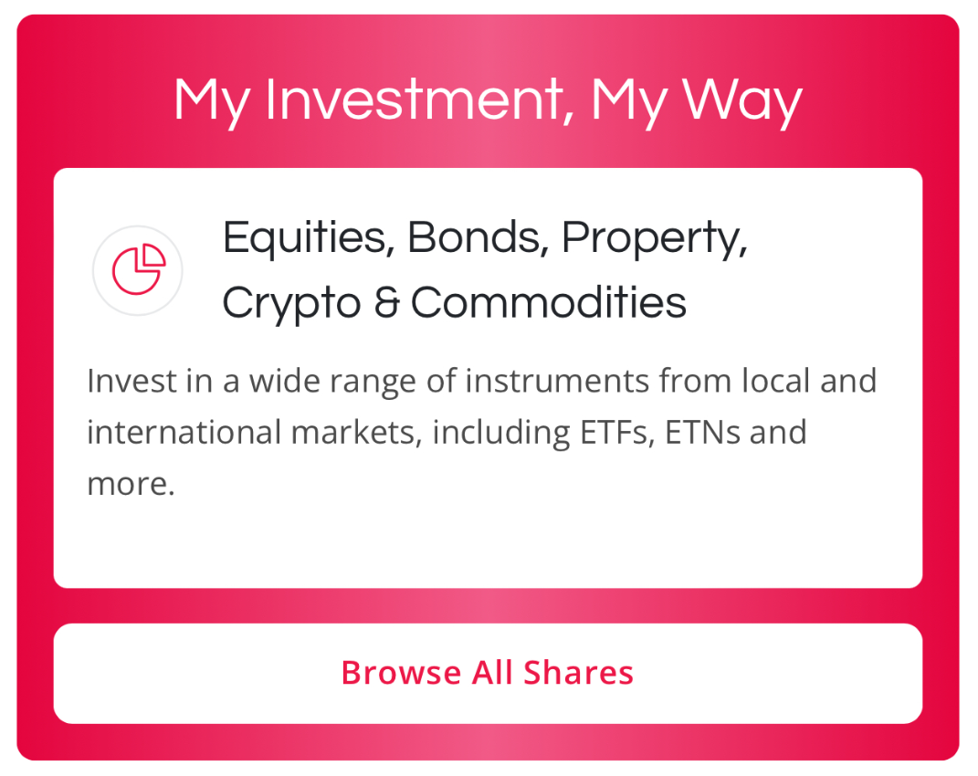 EasyEquities - Invest myself
