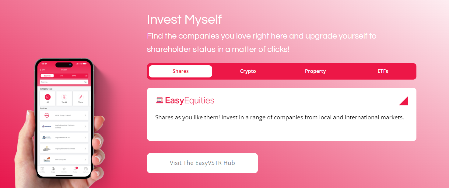 EasyEquities - Invest myself